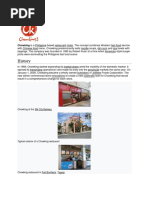 Chowking Analysis | PDF | Fast Food | Menu