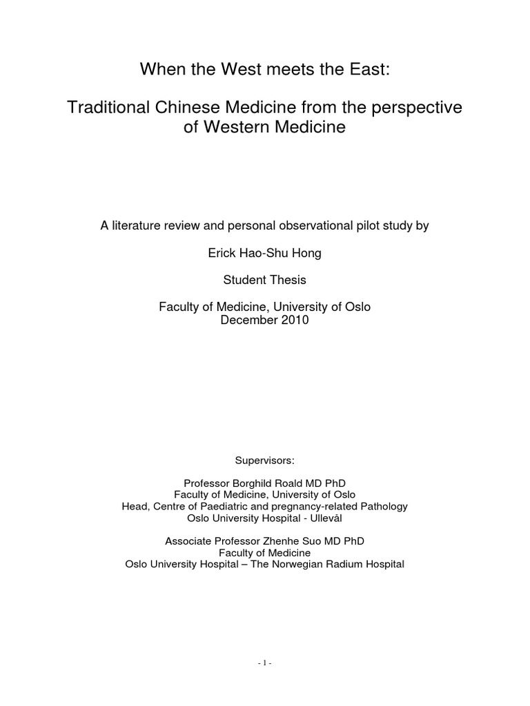 Traditional Chinese Medicine PDF | PDF | Traditional Chinese Medicine ...