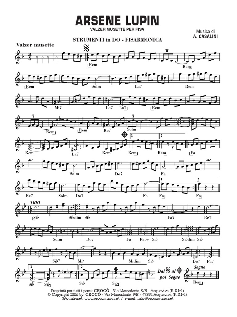 Arsene Lupin PDF | PDF