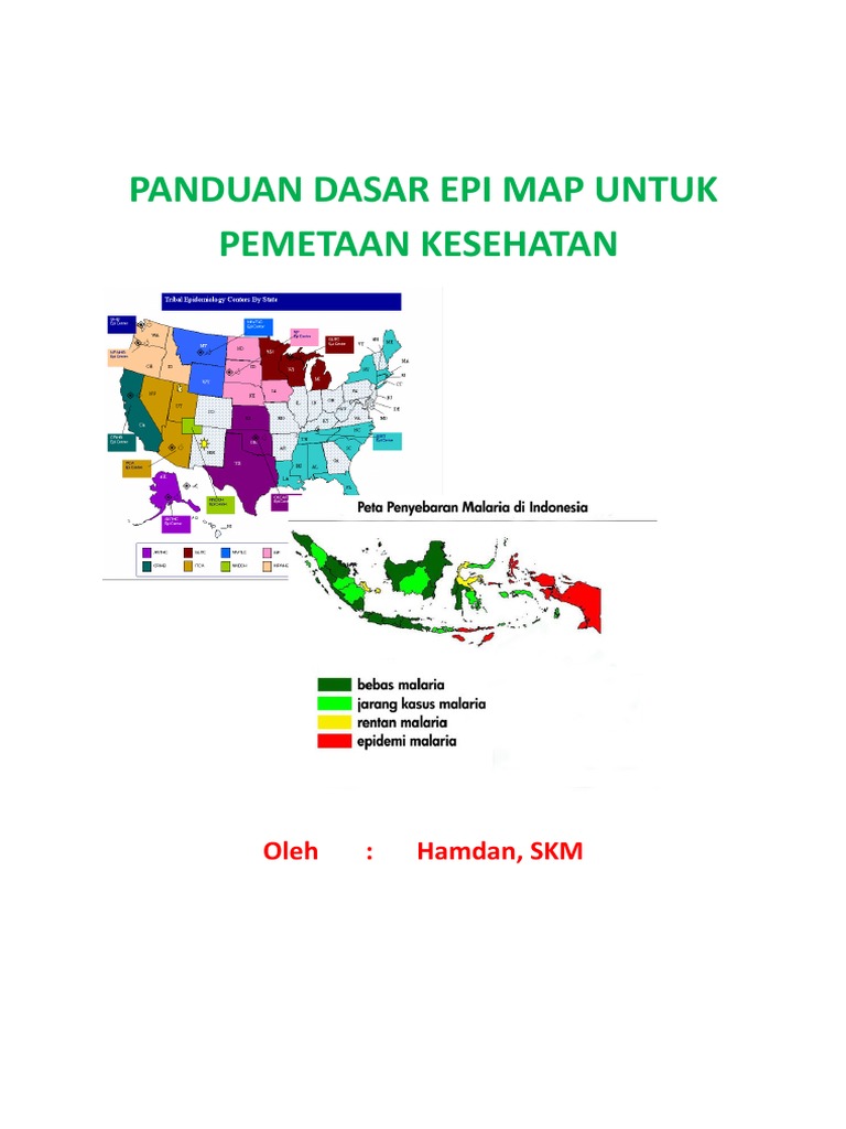 Panduan Dasar Epi Map Untuk Pemetaan Kesehatan | PDF