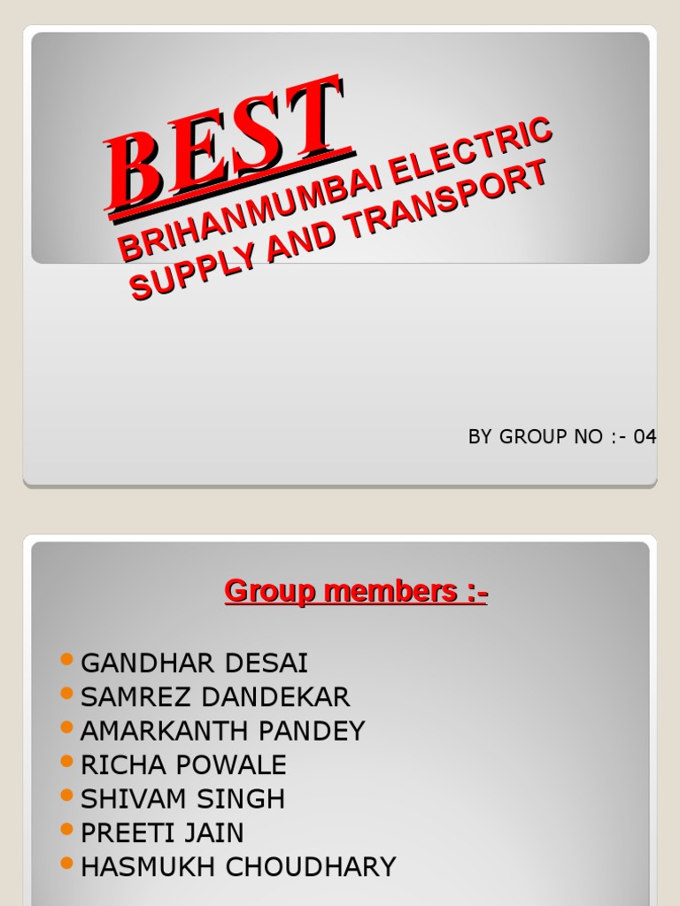 Supplying Public Transport: An Overview of the Operations and Services ...