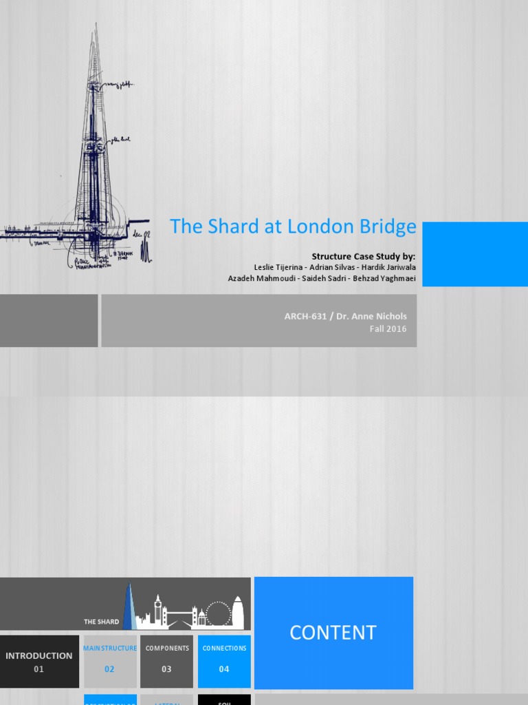Shard Tower | PDF | Truss | Framing (Construction)