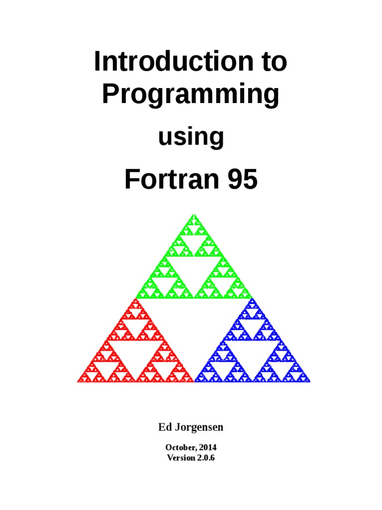 Introduction To Programming Fortran 95: Using | PDF | Subroutine | Array Data Structure