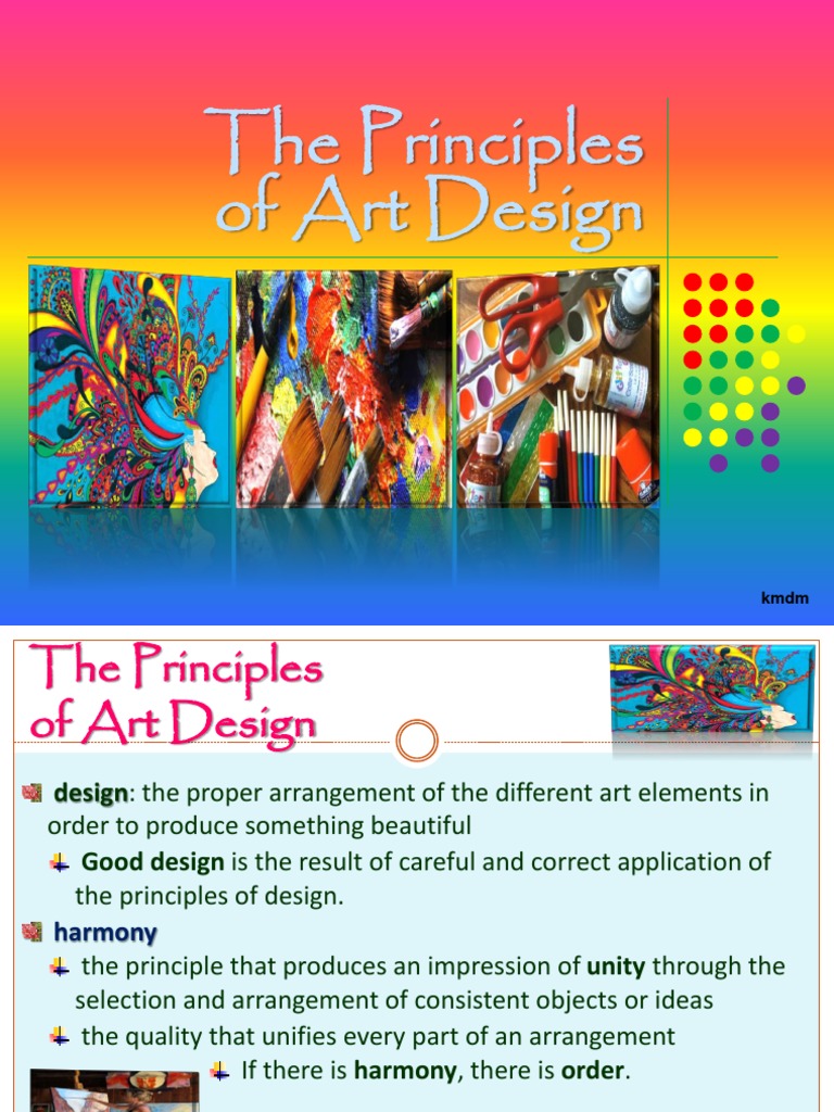 The Principles of Art Design | PDF | Composition (Visual Arts) | Arts ...