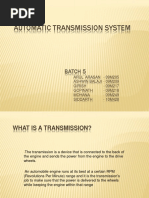 Automatic Transmission Report | PDF | Automatic Transmission ...
