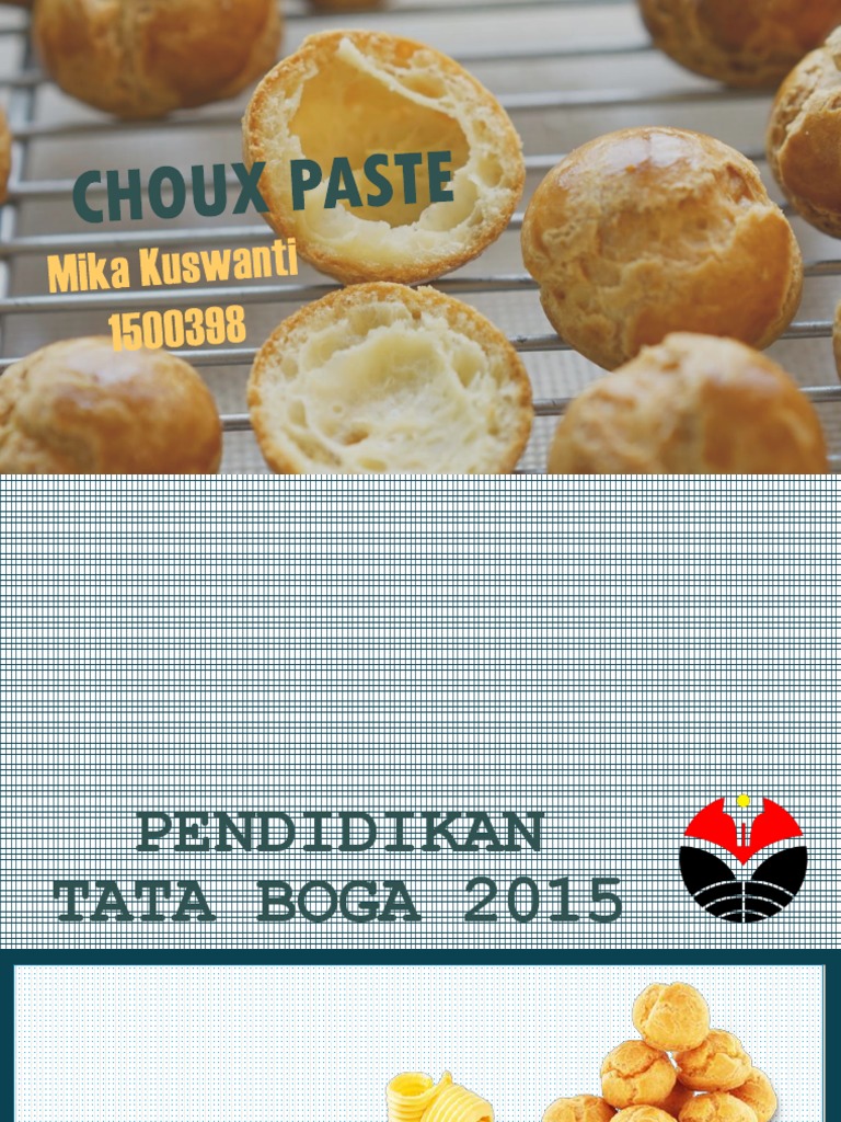 Choux Paste | PDF