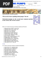 Water Column To PSI Conversion Chart | PDF | Pressure | Inch