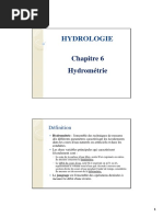 Cours 1-Hydrologie-Generale UPBAS 2025 | PDF | Hydrologie | Eau