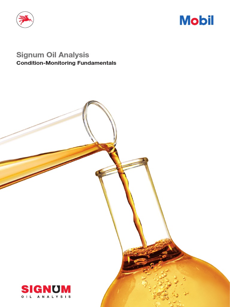 Signum Oil Analysis Condition Monitoring Fundamentals English Uk | PDF ...