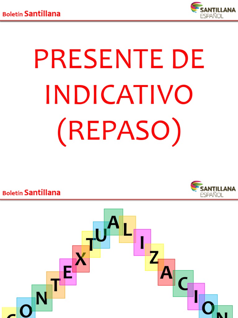 Verbos Repaso Presente Indicativo | PDF