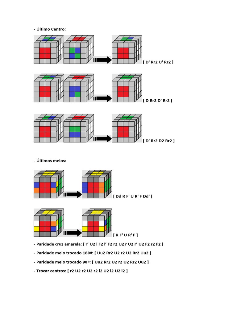 Último Centro de 4x4 Cubo | PDF