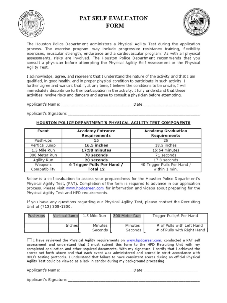 Self Evaluation Examples 20 | PDF | Educational Assessment | Physical ...