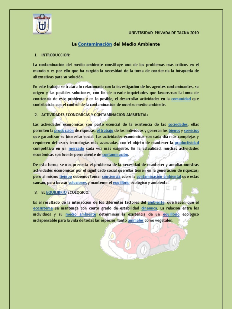 Practica 8 | PDF | Residuos | Contaminación