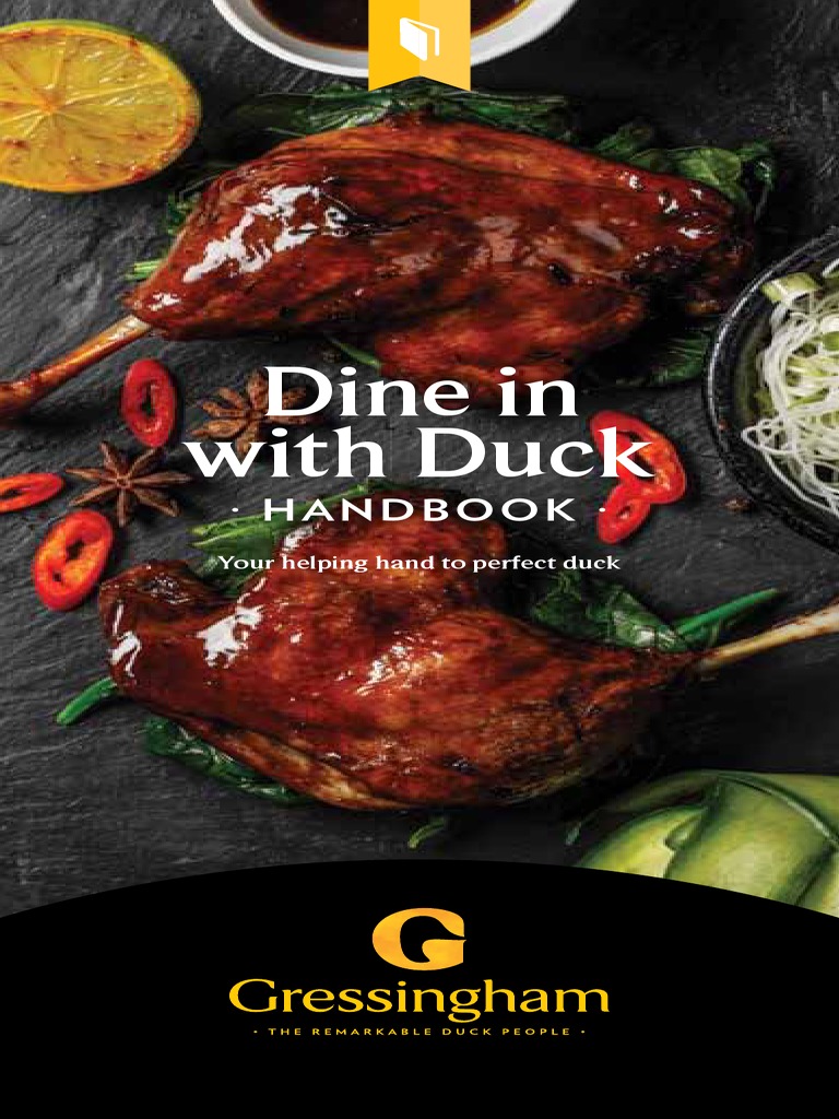 Gressingham Dine in With Duck Booklet | PDF | Stir Frying | Roasting