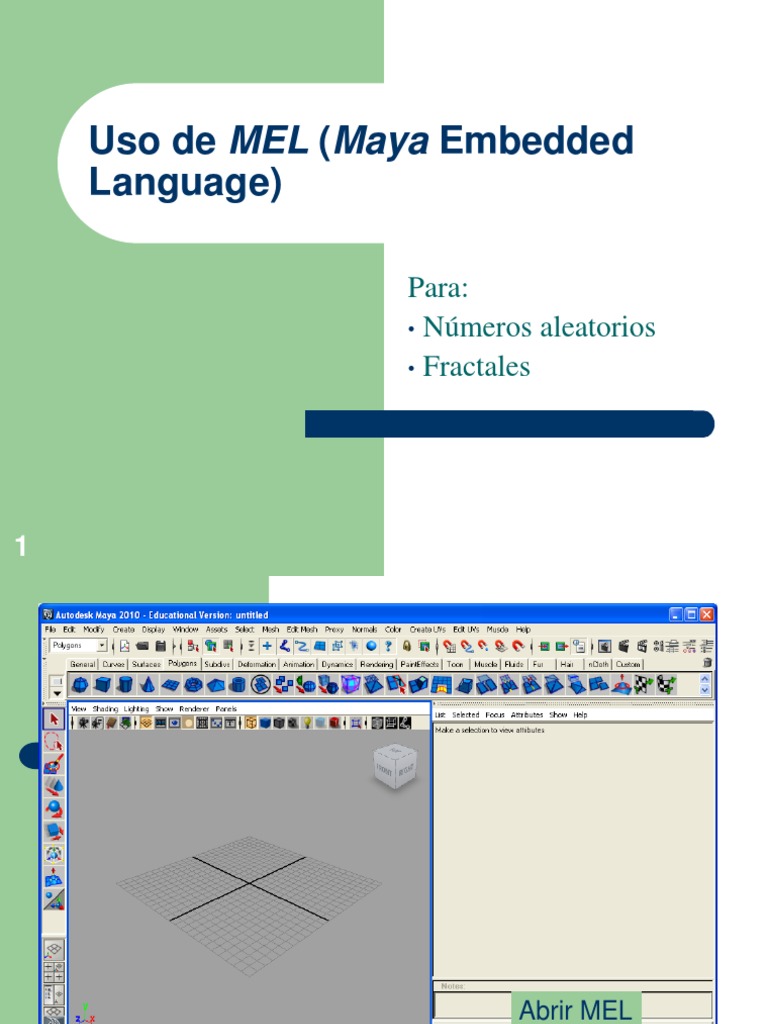 Maya | Chaos Theory | Geometric Shapes