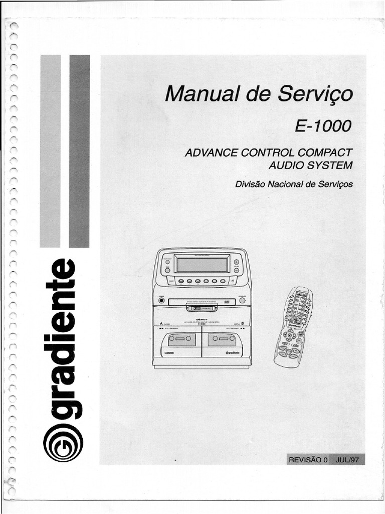 Gradiente E-1000 PDF | PDF
