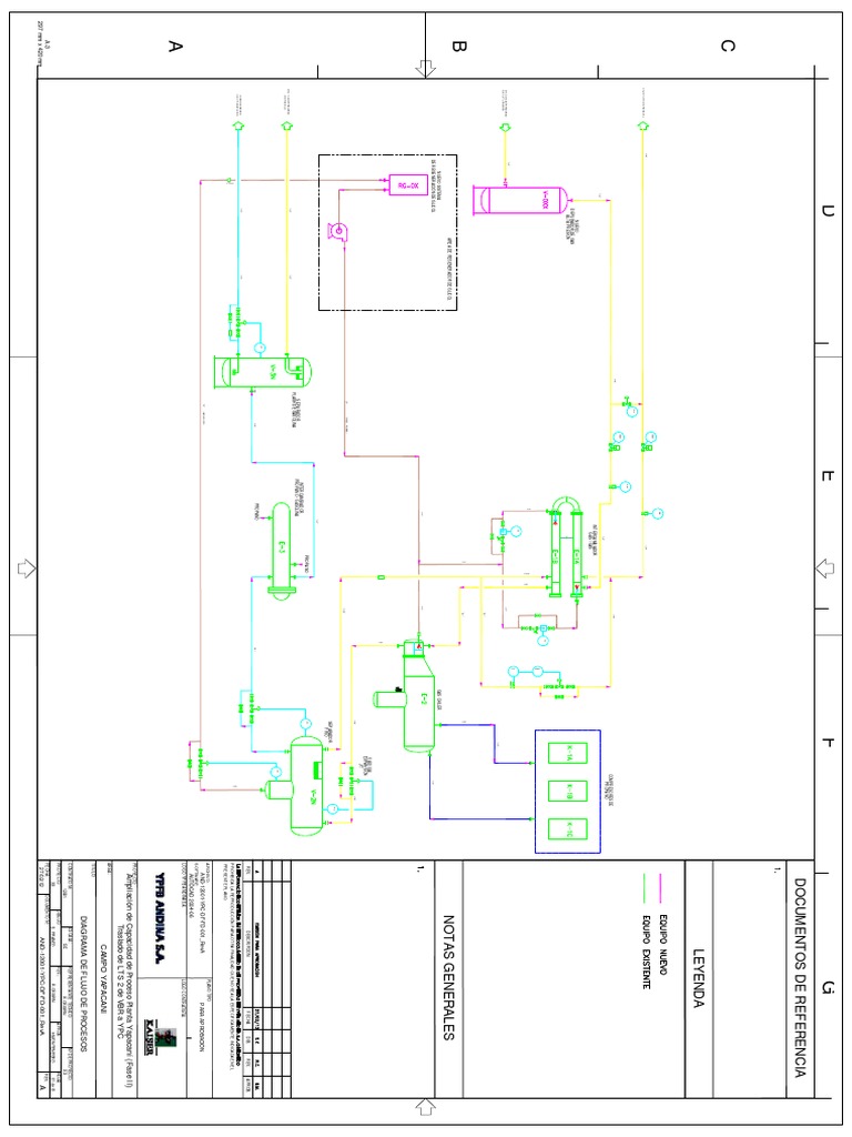 Diagrama de Layout para Procesamiento de Gas | PDF