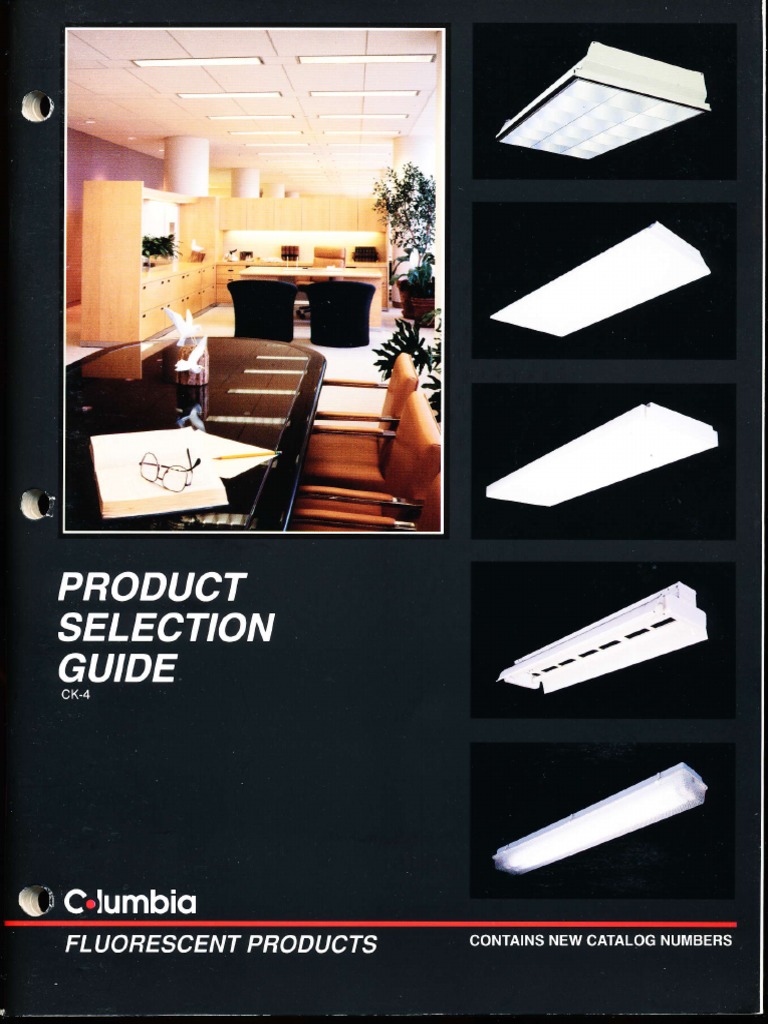Columbia Lighting Product Selection Guide Edition 4 1996 (Revised ...