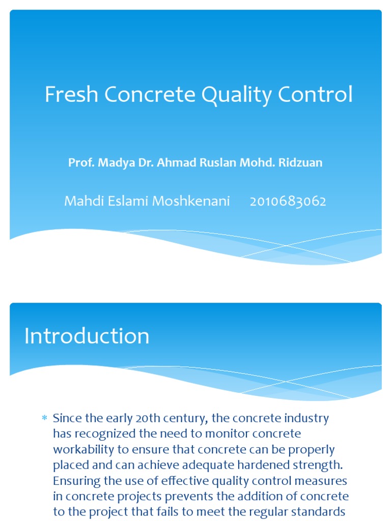 Fresh Concrete Monitoring | PDF | Concrete | Continuum Mechanics