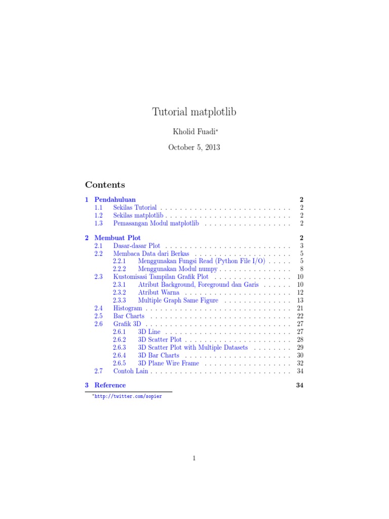 Matplotlib Docs PDF | PDF