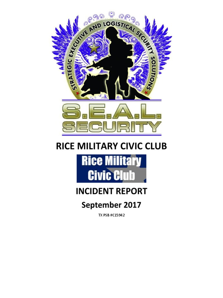 2017 09 Rice Military | PDF | Police Dog | Texas