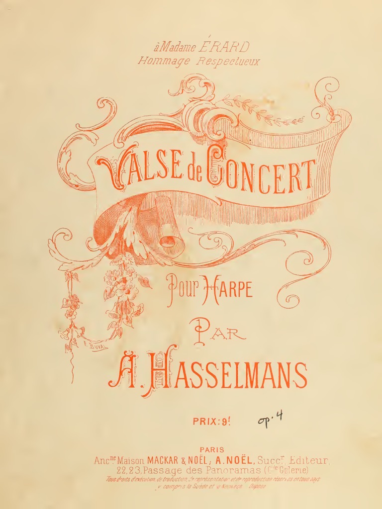 IMSLP113520-PMLP231763-HASSELMANS Valse de Concert PDF | PDF | Keyboard ...