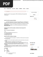 Specific Lube Oil Consumption SLOC: Edition 01 Description Page 1 | PDF | Lubricant | Density
