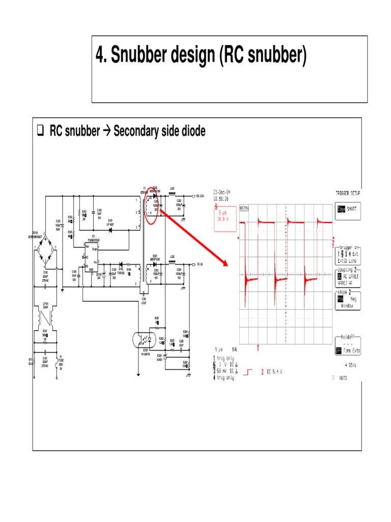 Snubber Design (RC Snubber) | PDF | Capacitor | Electronic Engineering