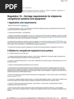 Solas Chapter V - Regulation 19 - Carriage Requirements For Shipborne ...