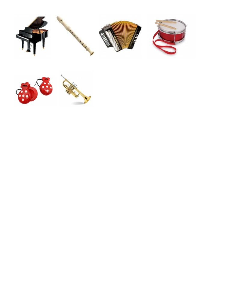 Musical Instruments Homework | PDF
