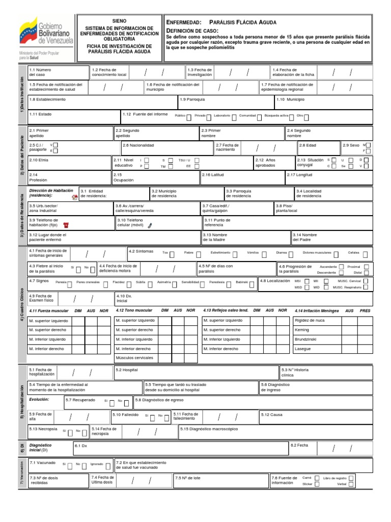 Paralisis Flacida PDF | PDF | Síntomas y signos | Especialidades Medicas