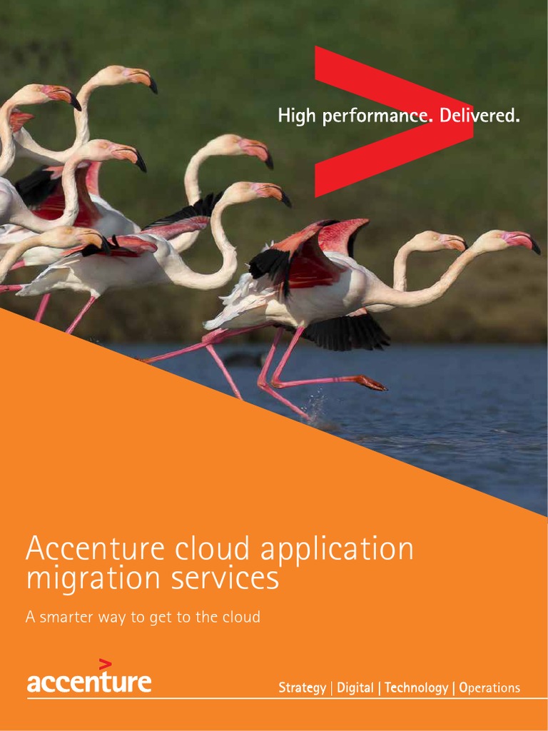 Accenture Cloud Application Migration Services | PDF | Software As A Service | Cloud Computing