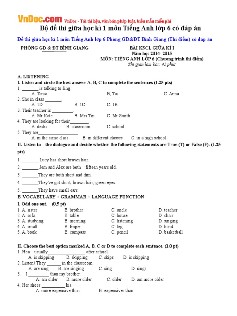 bo-de-thi-giua-hoc-ki-1-mon-tieng-anh-lop-6-co-dap-an.pdf | Personal Growth
