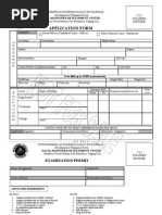 PNP Table of Contents For New Applicants | PDF