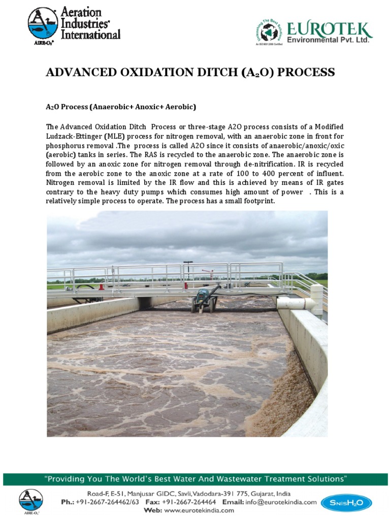 Advanced Activated Sludge Process | PDF | Environmental Technology ...