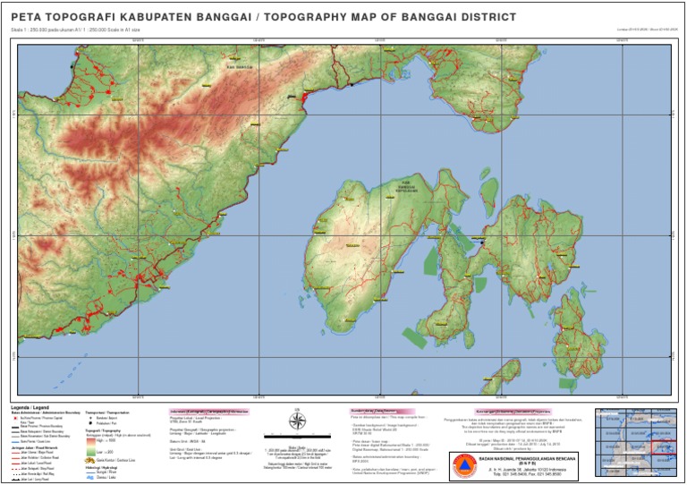 Luwuk Banggai Topo Map PDF | PDF