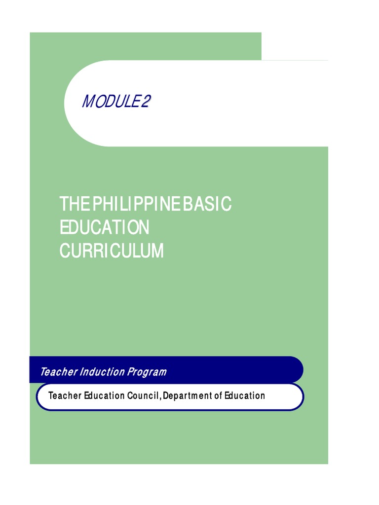Module 2 the Philippine BEC | Curriculum | Primary Education