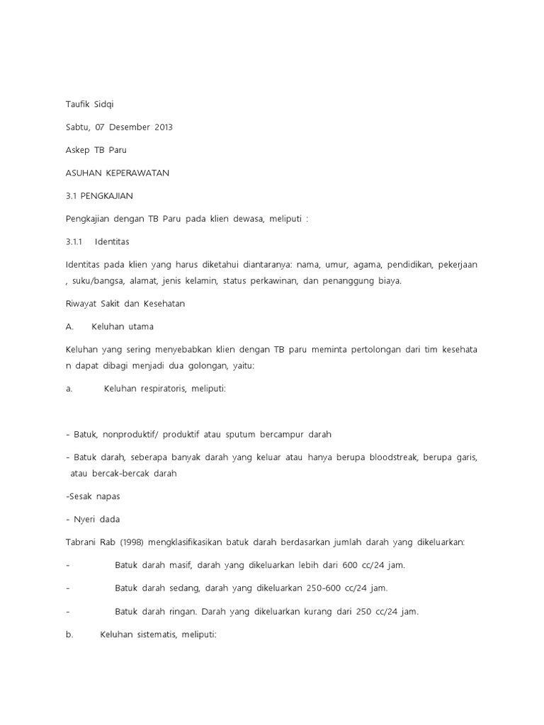 LP TB Paru | PDF
