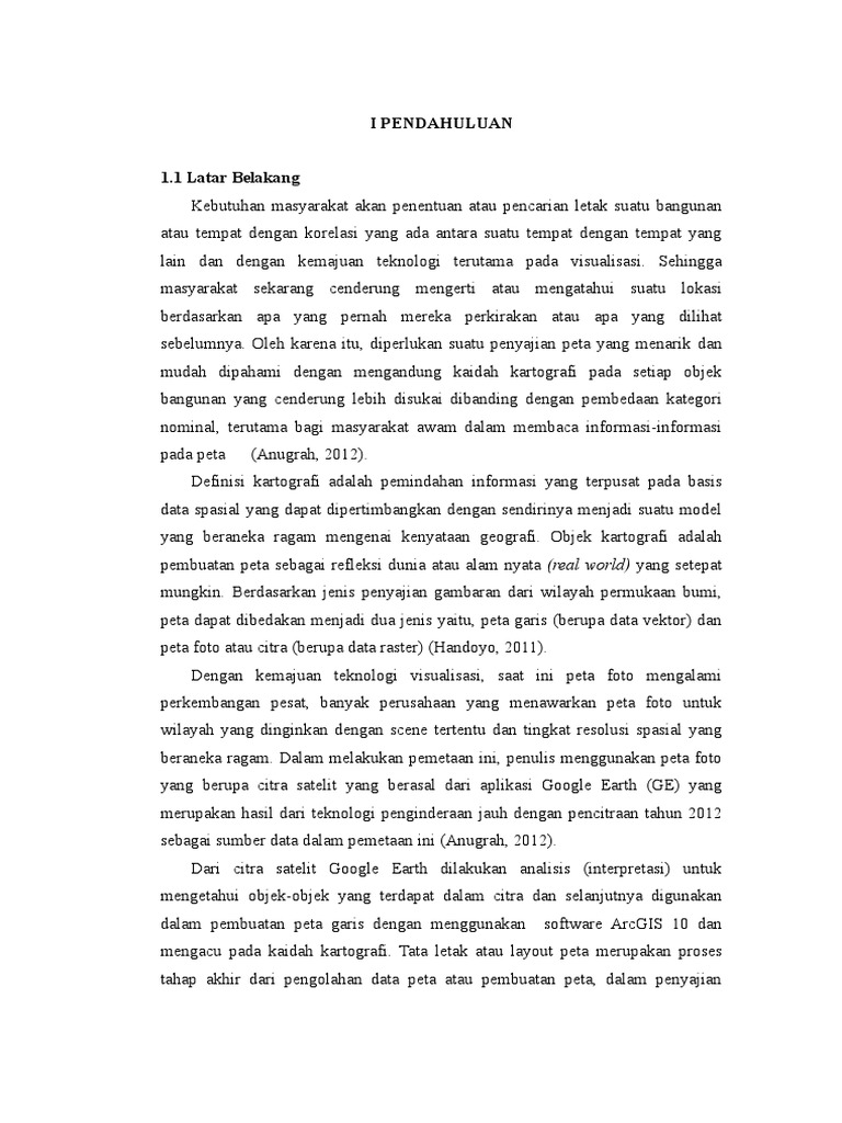 Laporan Layout Awal | PDF
