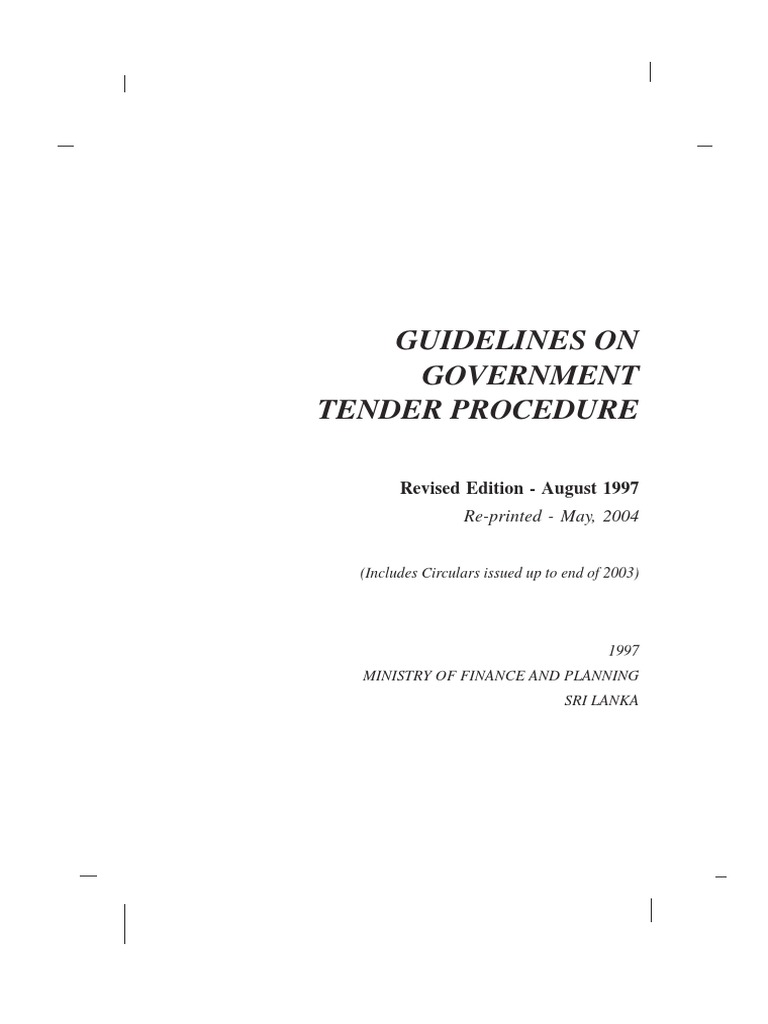 The Blue Book | PDF | Construction Bidding | Procurement