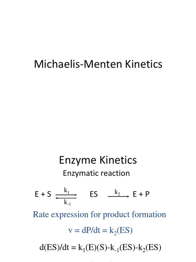 Enzyme Kinetics | Download Free PDF | Enzyme Inhibitor | Enzyme Kinetics