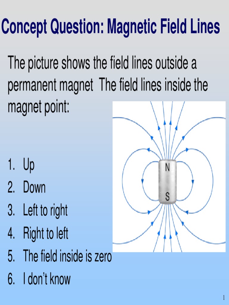 Quiz 16 - Solutions PDF | Download Free PDF | Magnetic Field | Magnet
