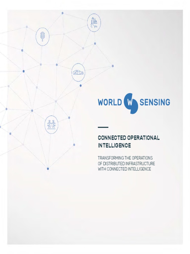 Corporate Brochure Worldsensing | PDF | Internet Of Things | Digital ...