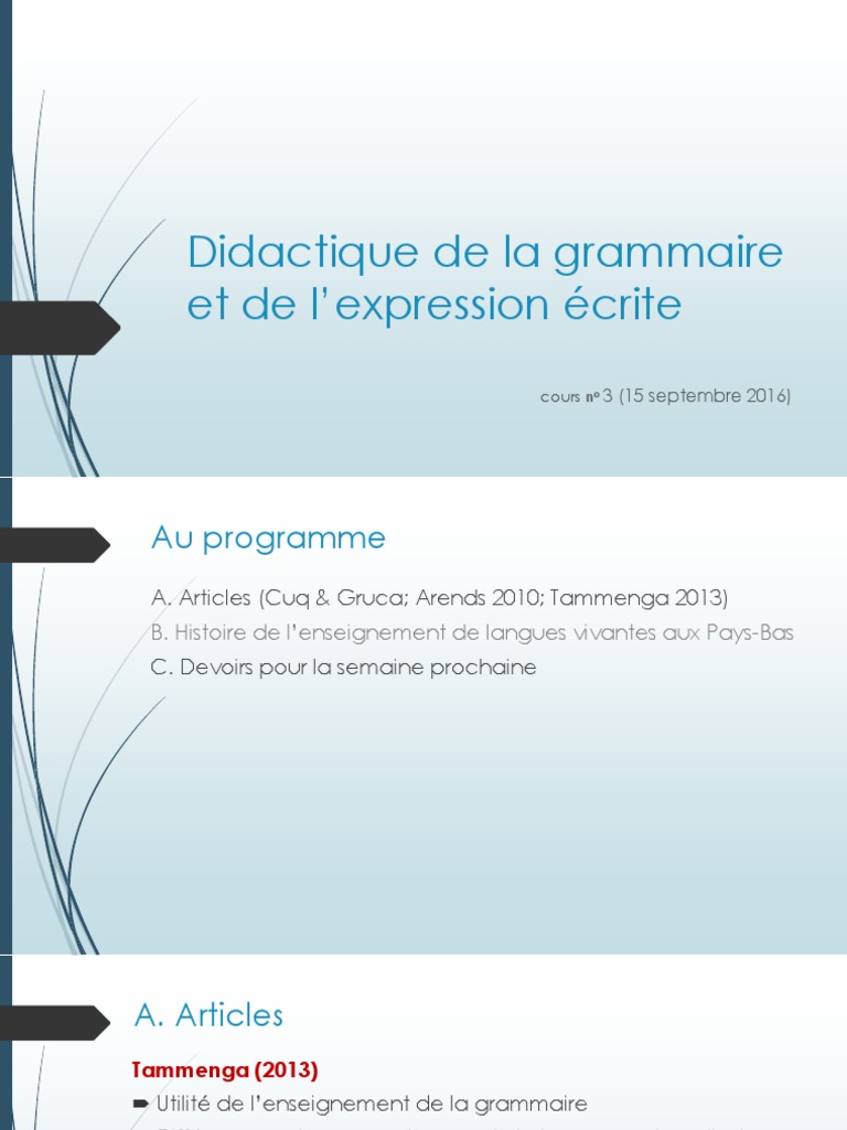 Cours de Sonja Cuq Et Gruca Tammenga 2013 - No 3 | PDF | Linguistique | Sémiotique