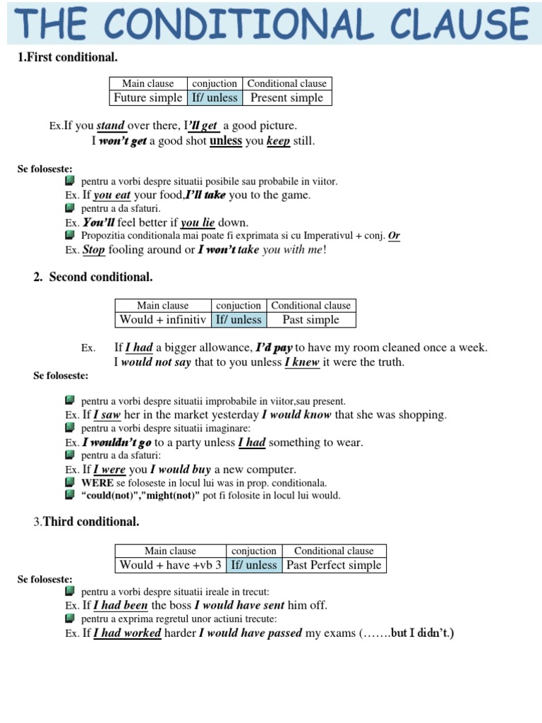 Conditional Sentences (1,2,3) Practice | PDF | Grammar | Linguistics