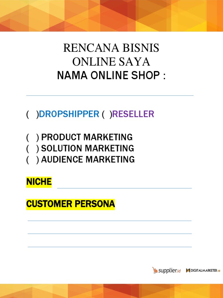 Checklist 1 Persona Checklist | PDF