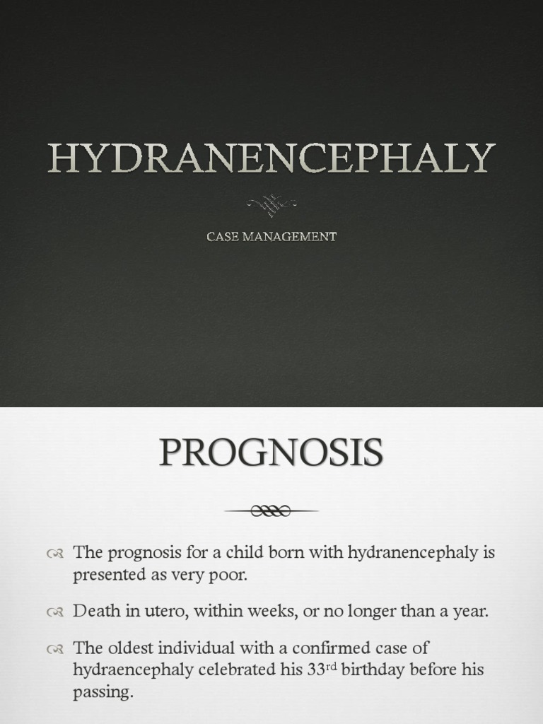 Hydranencephaly Management | PDF | Physical Therapy | Medical Specialties