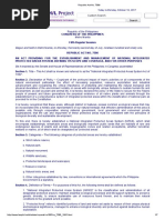 RA 7586: National Protected Areas Act | PDF | Protected Area | Resource