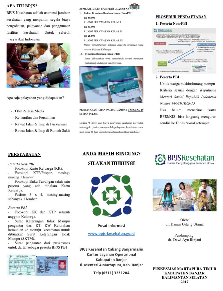 Leaflet Minipro BPJS | PDF