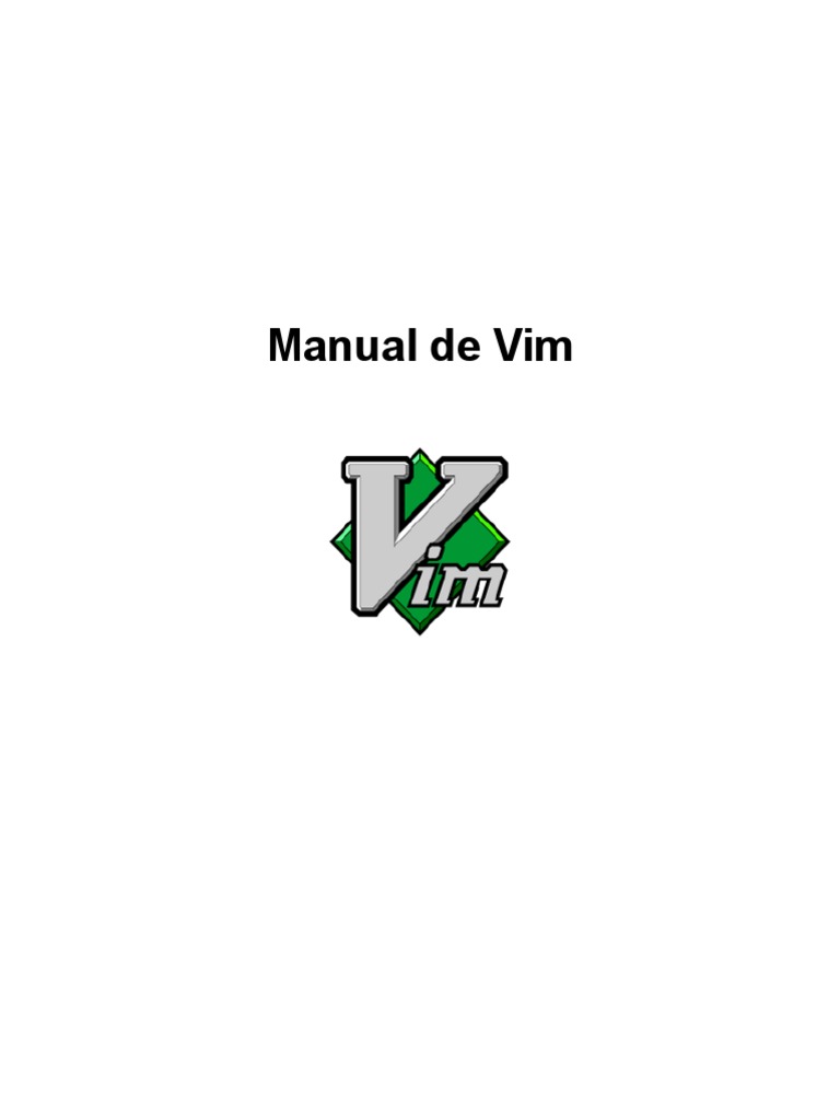 Manual Vim | Descargar gratis PDF | Distribución de Linux | Archivo de computadora